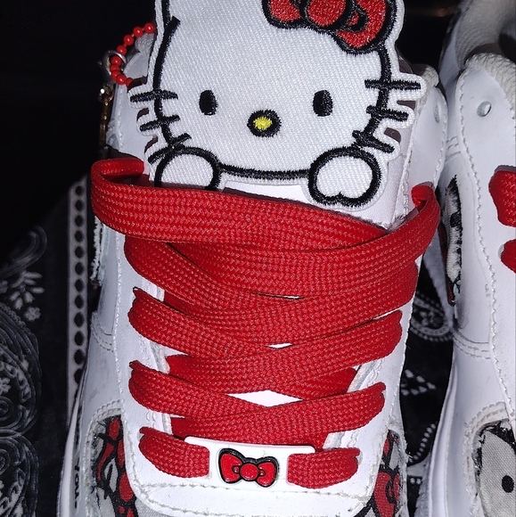 Nike | Shoes | Custom Hello Kitty Air Force S | Poshmark